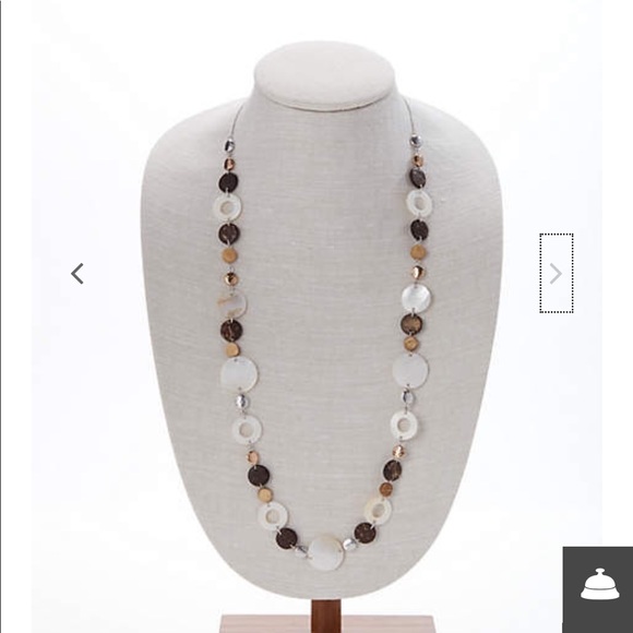 J. Jill | Jewelry | Jjill Collected Shells Station Necklace | Poshmark